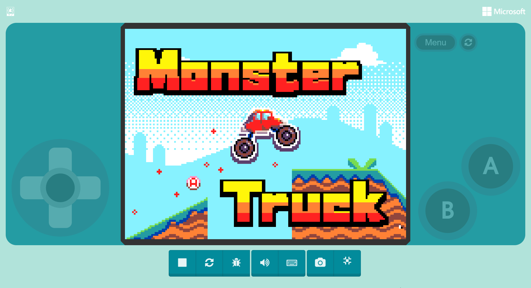 Monster Truck by logic_lab for MakeCode Arcade Traffic Jam - itch.io