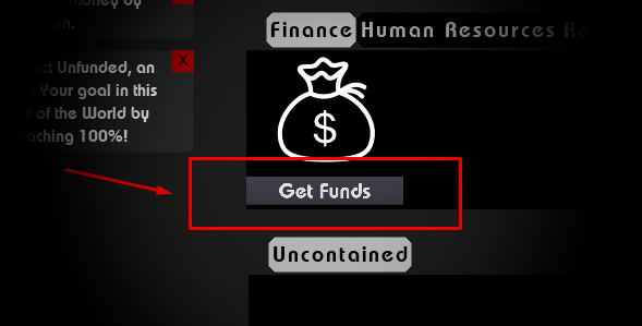 Unfunded: An SCP Management Game by Kenomic Games