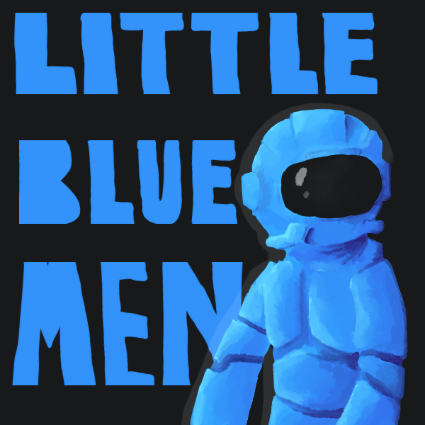 Little Blue Men by johnnyalfonso, joesheepy
