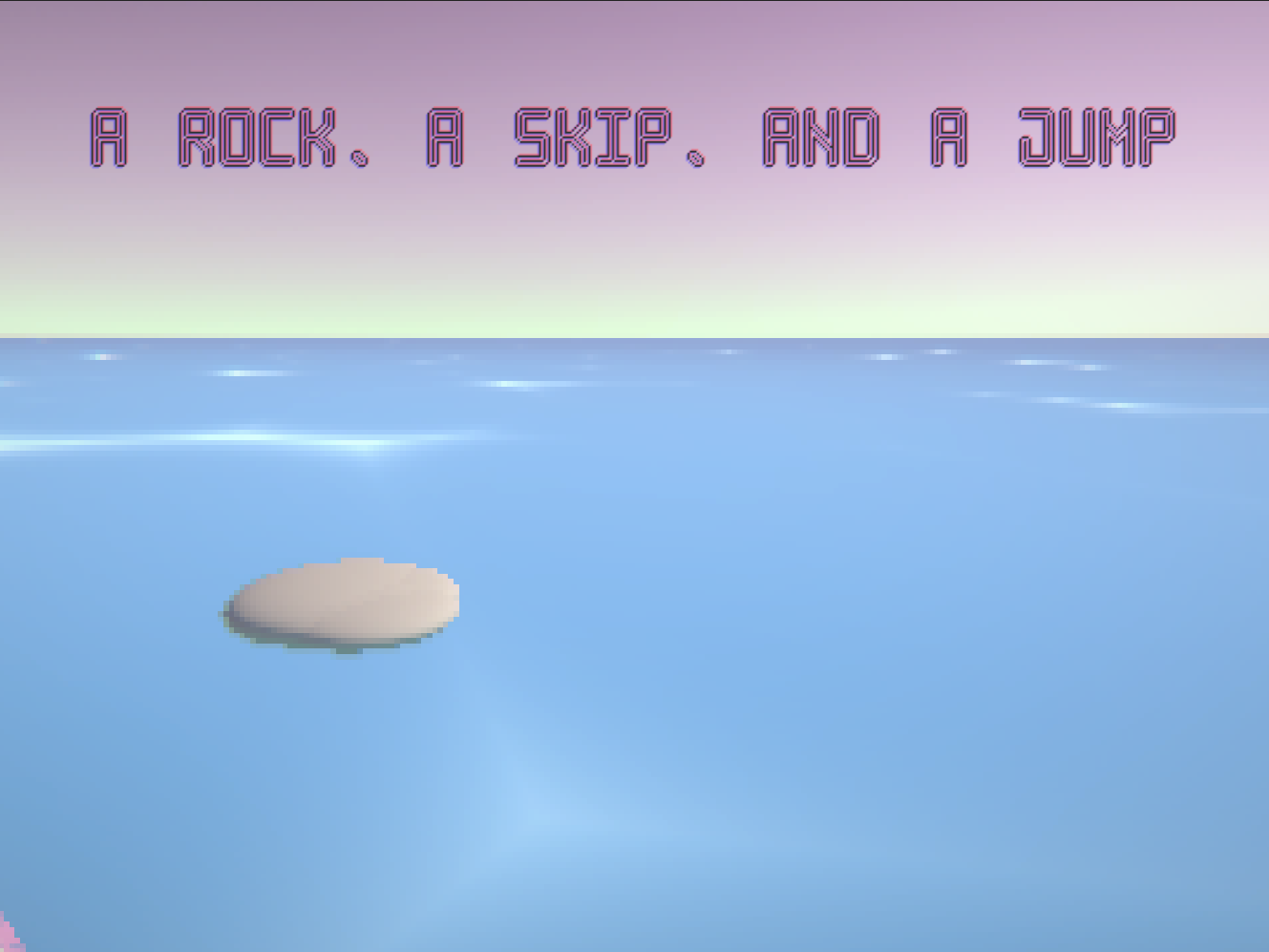 a Rock, a Skip, and a Jump by Nate Smith