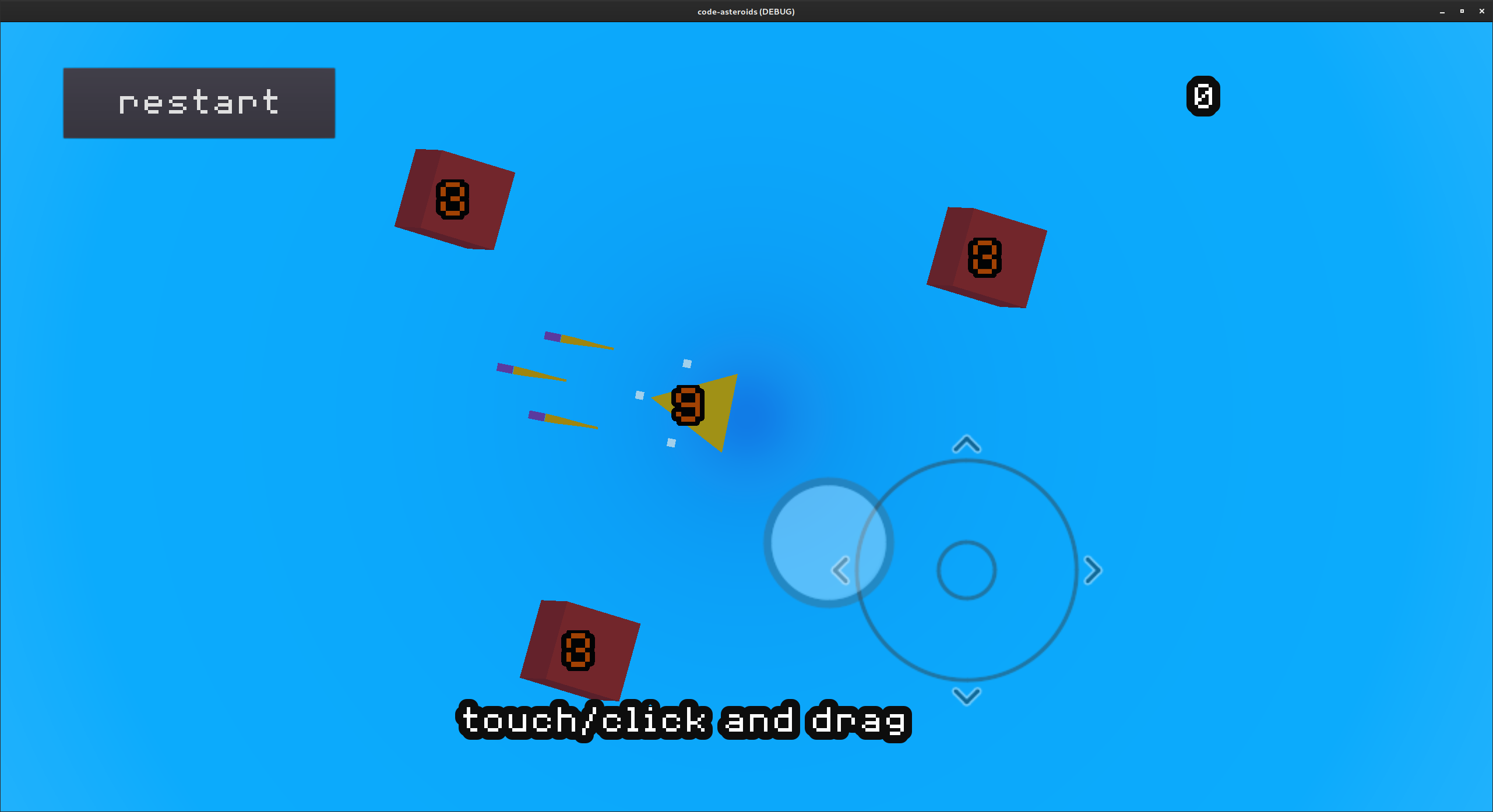 Code Asteroids By Oleksandr Kryvonos