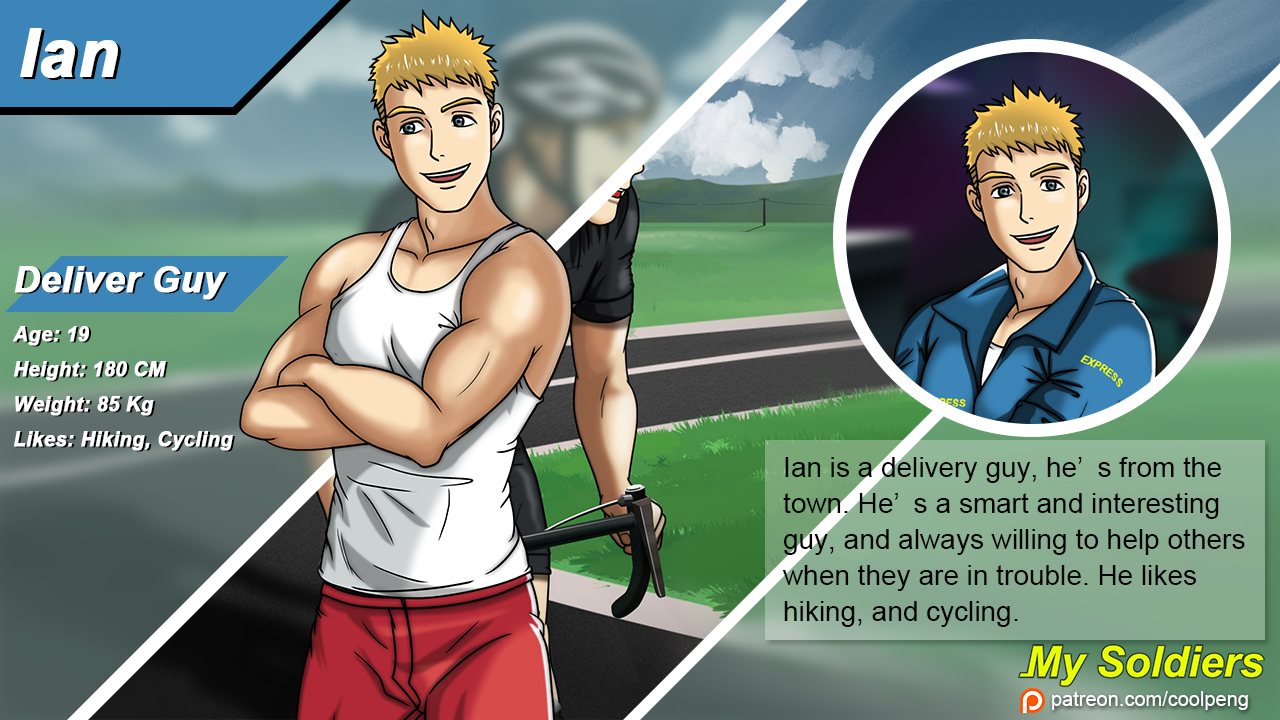 Guys in town! - [R18+]My Soldiers 1.1.03: Yaoi Game/Gay Dating Sim/Yaoi ...