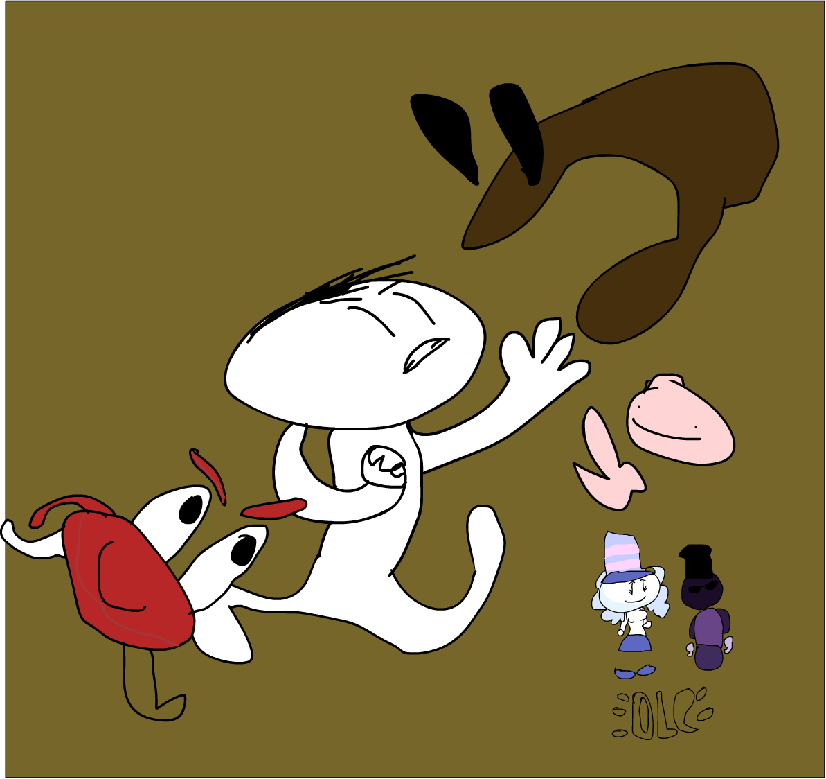 Super Paper Boy the Ventrues by MrScottyPieey