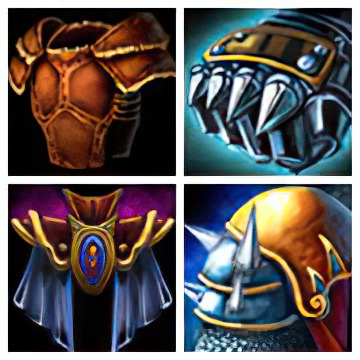 Fantasy RPG Armor Icons by supergameasset