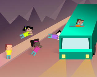 Bus driver Tiny Story by jecovier