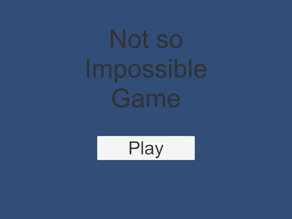 Not so Impossible Game by swiftkid.studios