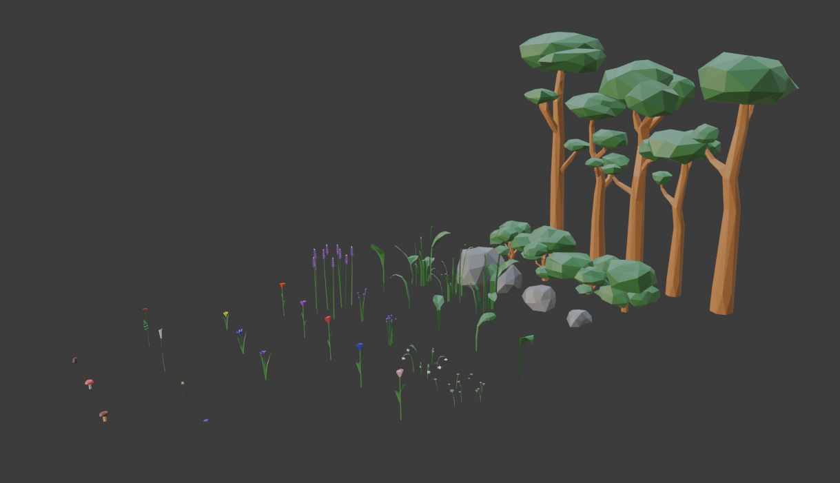 Low Poly Nature Pack by sjolle