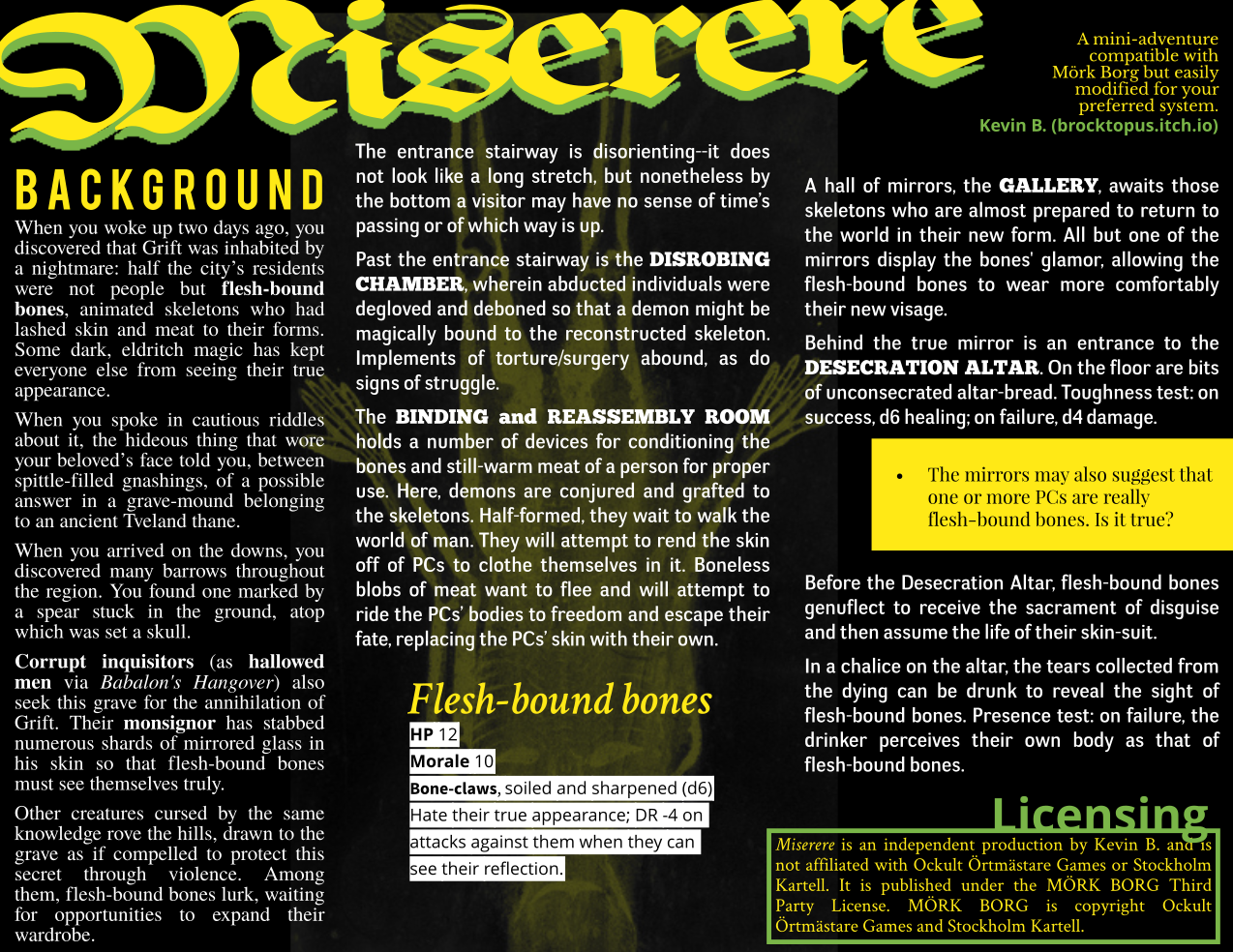 Miserere by Kevin B.