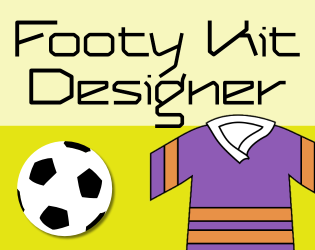 Footy Kit Designer by deertears
