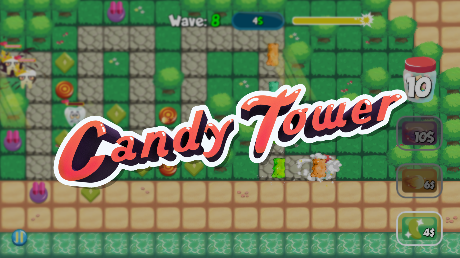 Candy Tower by Nielisson