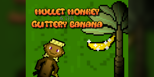 Mullet Monkey & the Glittery Banana by Hastai