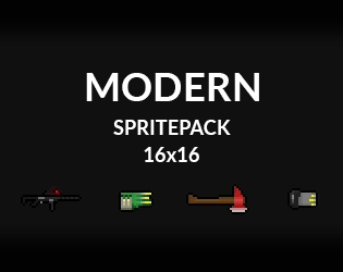 Modern sprite pack by Tyst