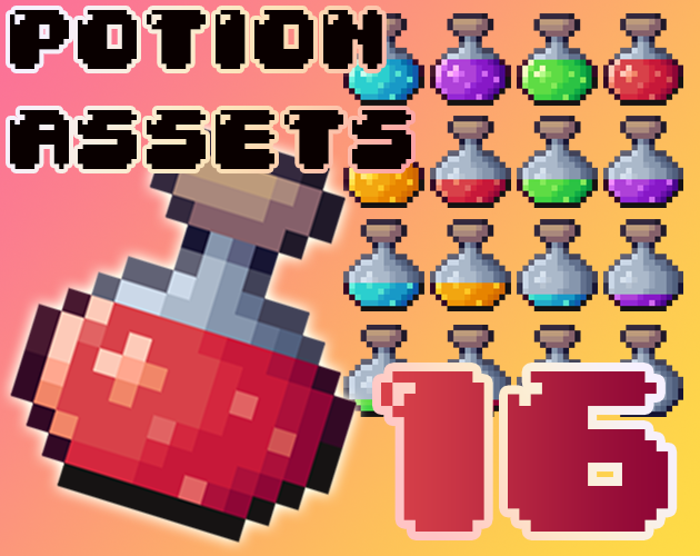 Animated Potion Assets Pack - FREE by Flip