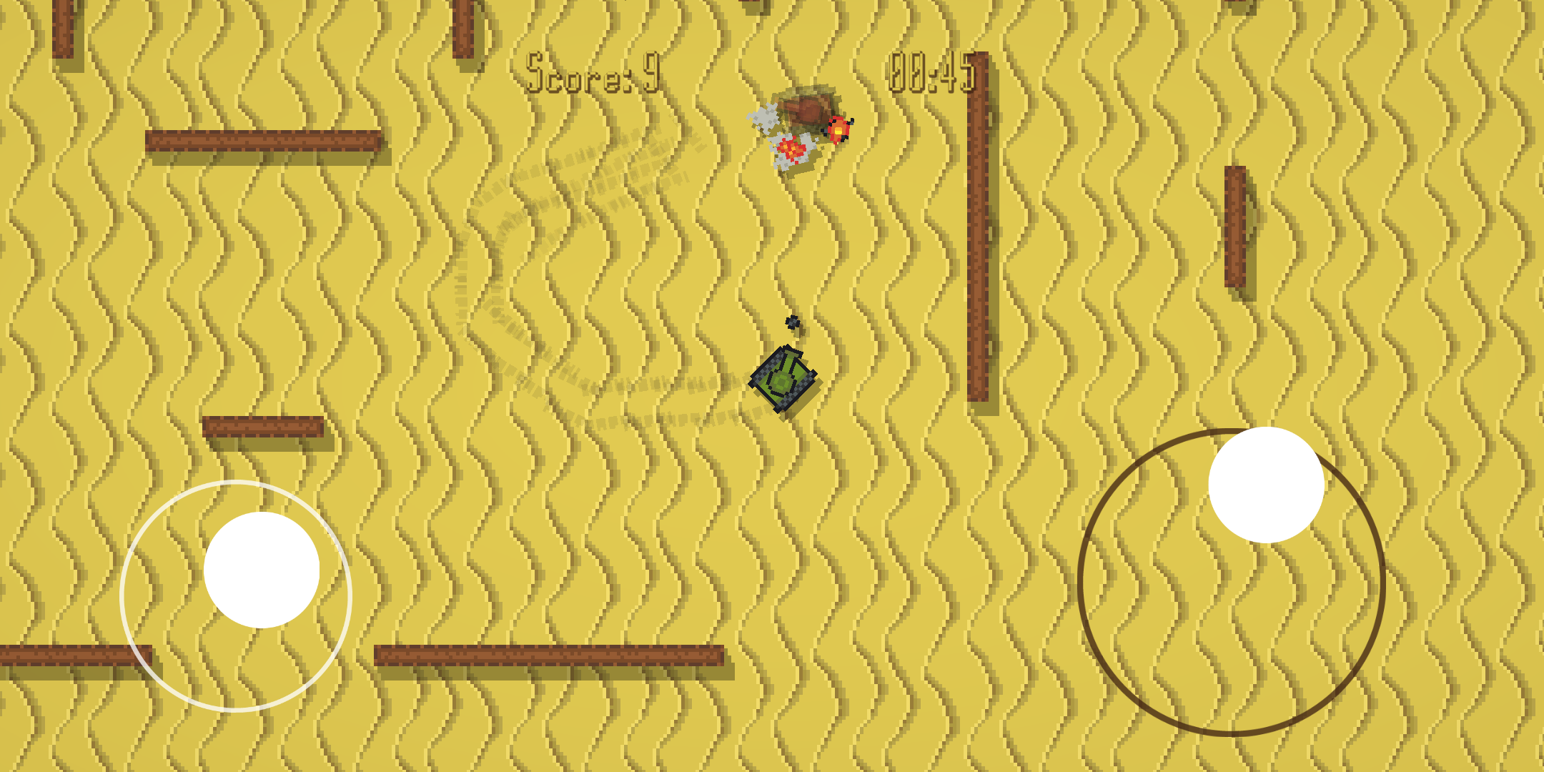 Pixel Tank by Pão Game Studio, Milharal