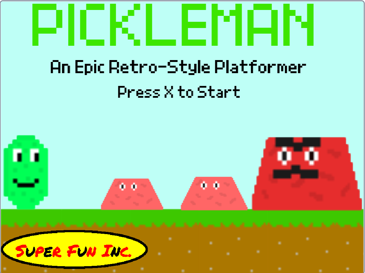 Released - PickleMan: Attack of the Jello King by EvanDalyGameDesign