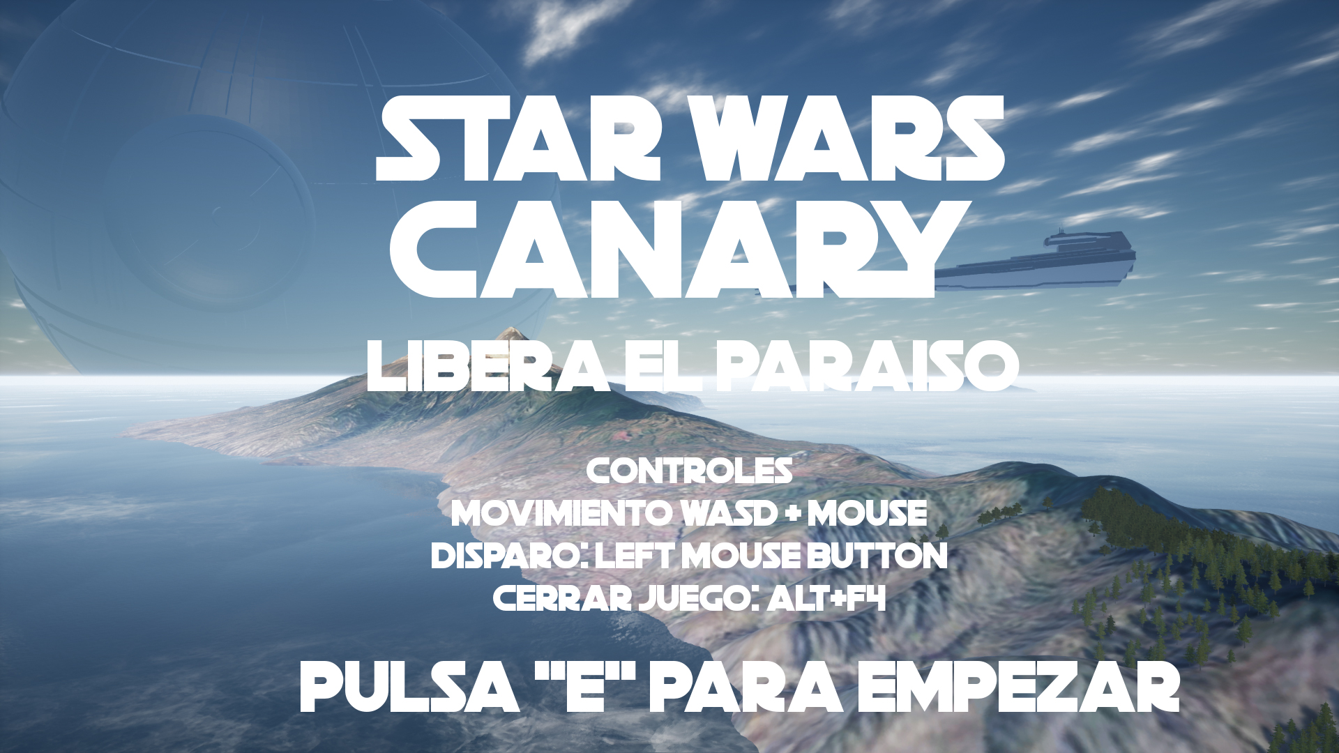 Star Wars Canary: Libera el paraiso by Tenerife Juega for Island Jam ...