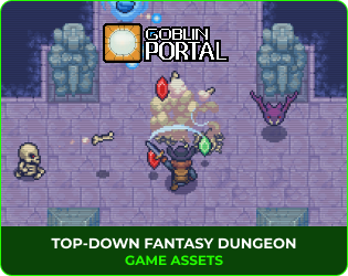 Top-Down Fantasy Dungeon by Goblin Portal