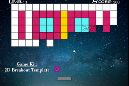 Unity Game Template: Breakout by Shenaniganz Studio