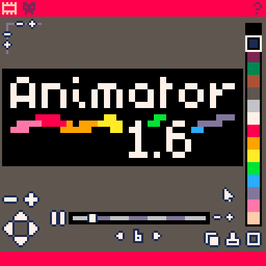 PICO-8 Sprite Animator by astrangefool