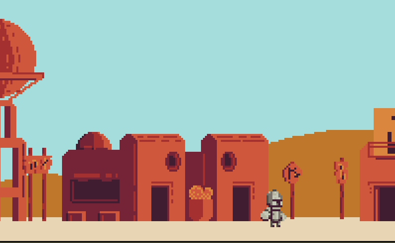 Desert Rpg 2D pixel art buildings by PIPOSCHPATZ