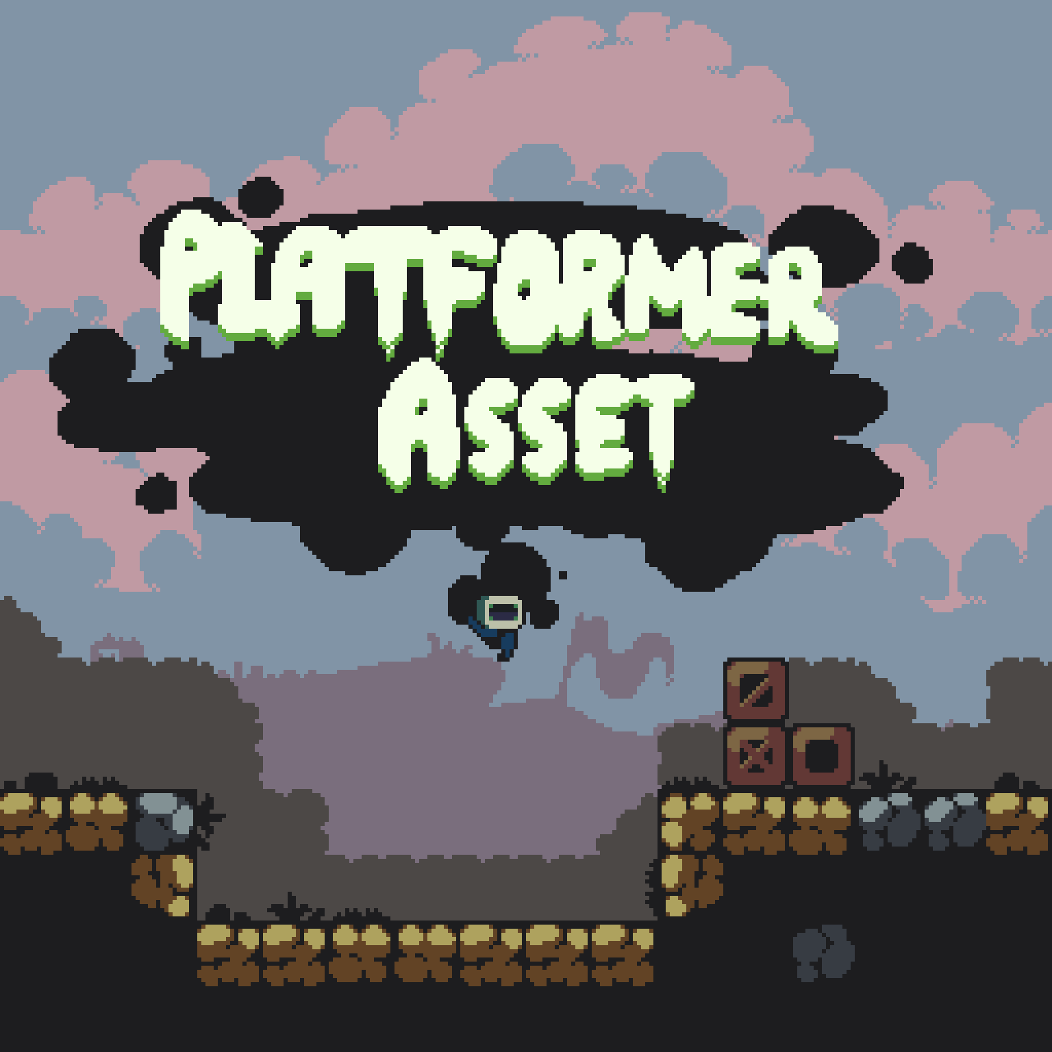 Stylized Platformer Asset by HumanIsRed
