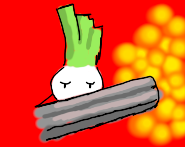 Oni in Spring Onion's Shape by Sef