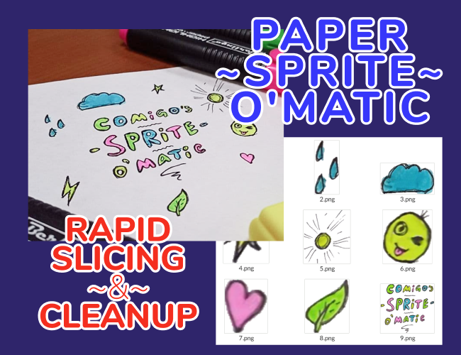 CoMiGo's Paper Sprite-o'matic by Cosmo Myzrail Gorynych