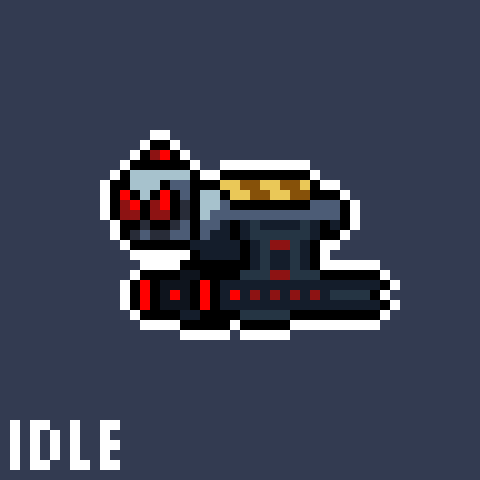 Sci-fi Lab Droids - Pixel Art by FoozleCC