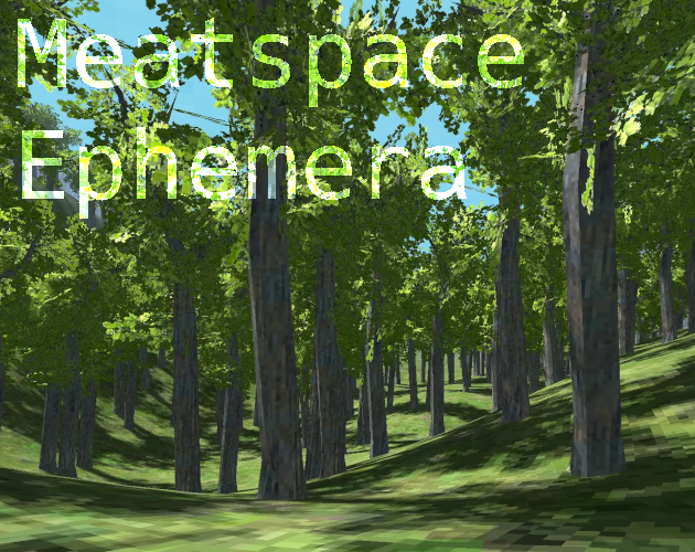 Meatspace Ephemera by WORLDENDDISK