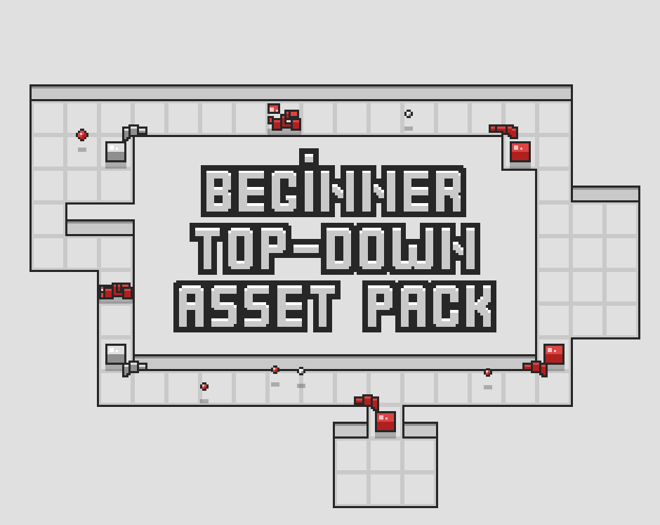 Beginner top-down asset pack by Lazy Fox