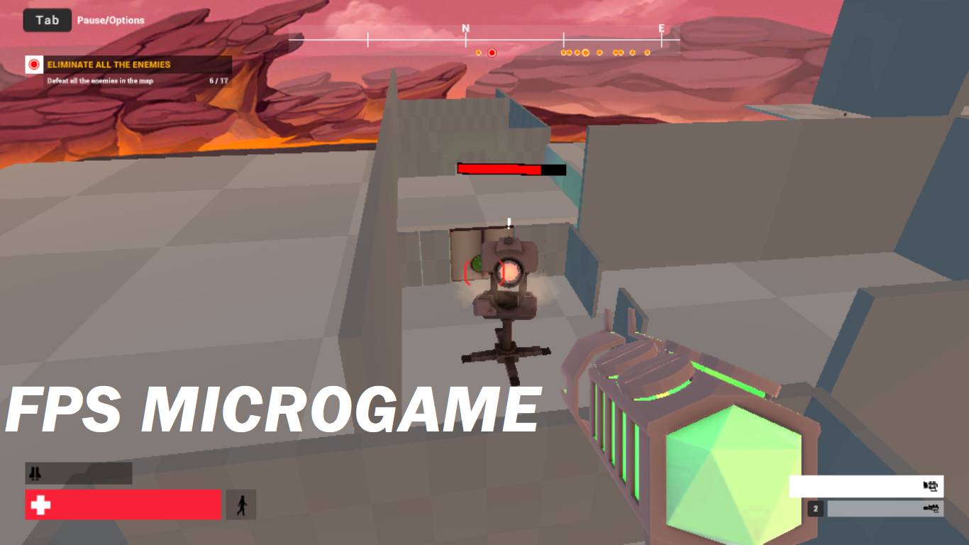 FPS MicroGame - Level by Zerpoint Interactive