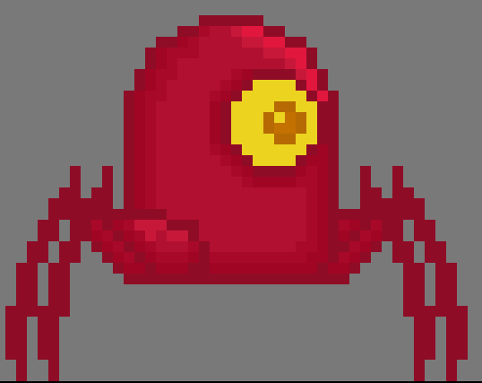 Red Spider Monster Character Asset by Nespy