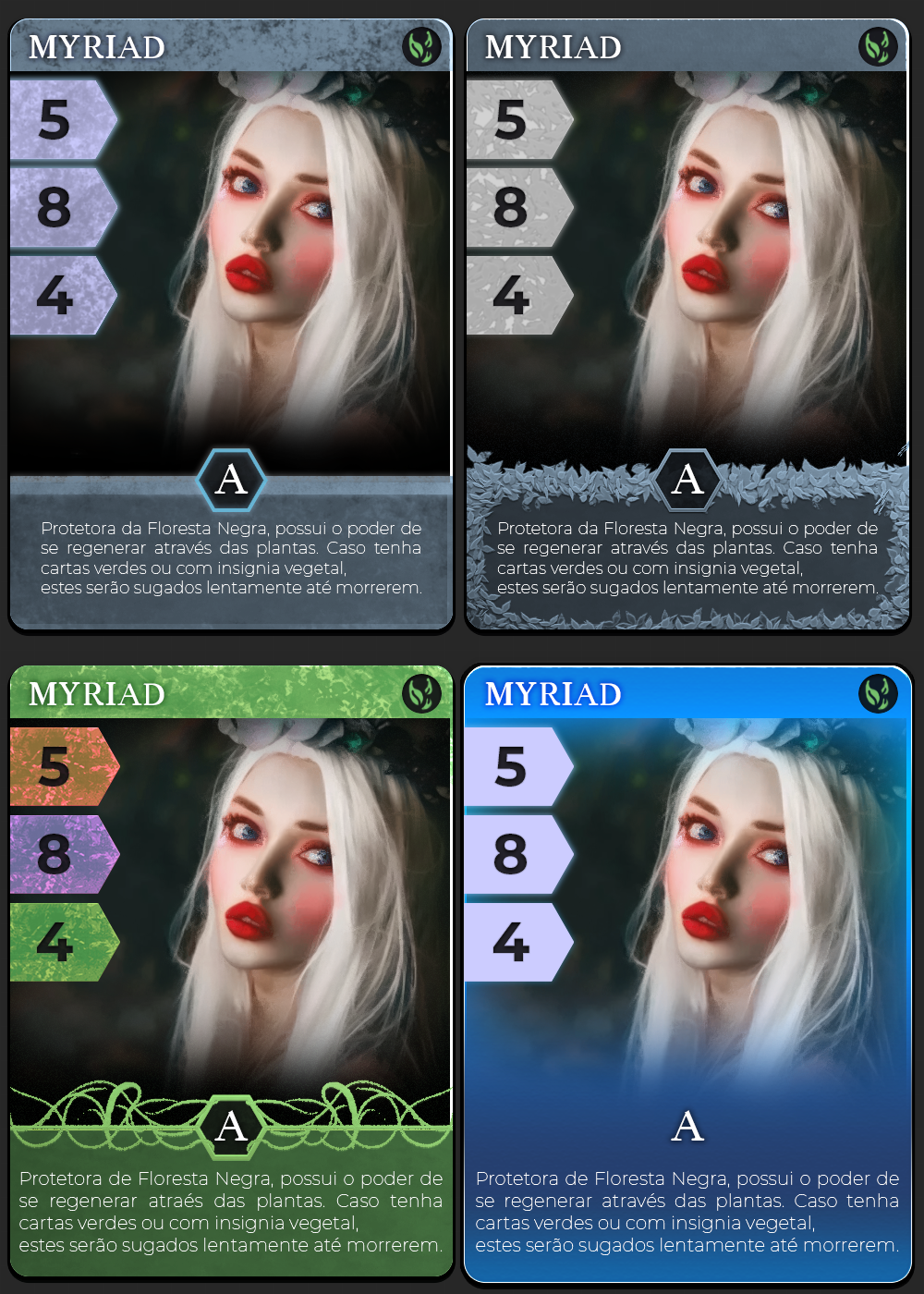 Card Game Base Layout Pack (v2) by Octoverse - Unity and Gamedev Assets