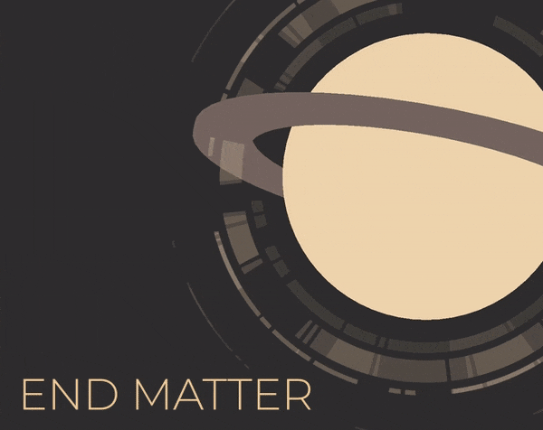End Matter out now -- grab it while it's free - End Matter by rio