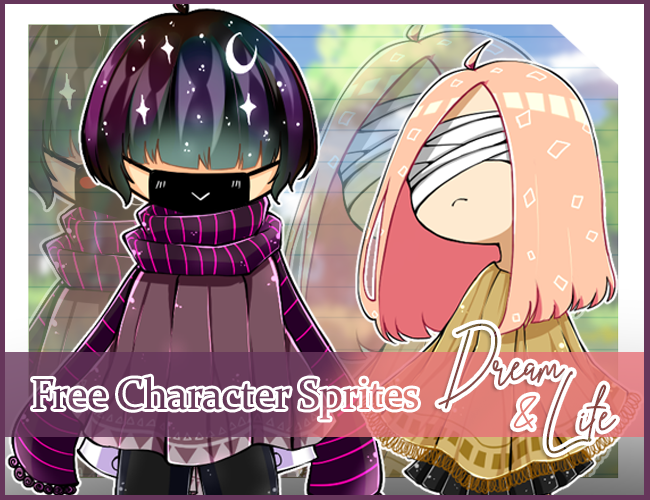 Dream and Life - Free Sprite Pack by Minty