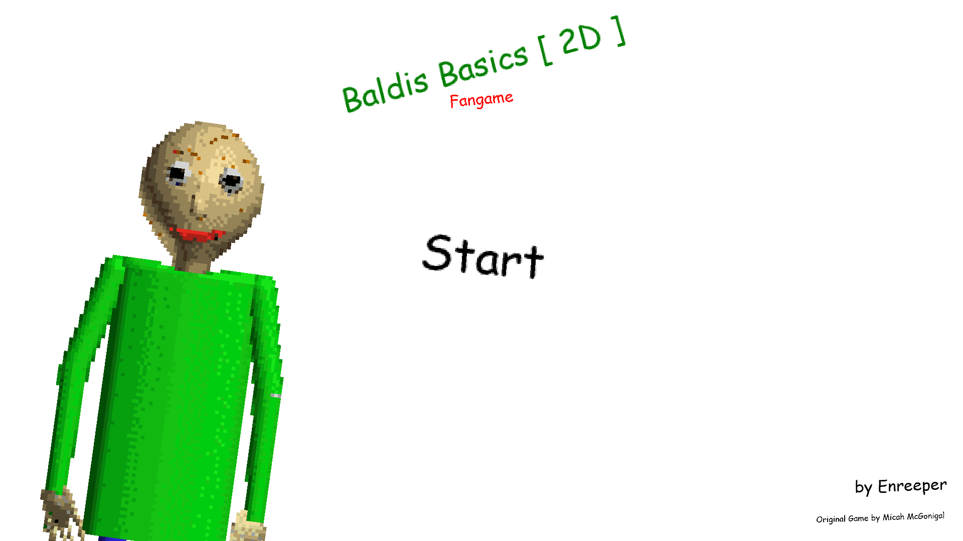 BaldisBasics2D by Enreeper for Baldi's Basics Fangame Friday Jam 3 ...