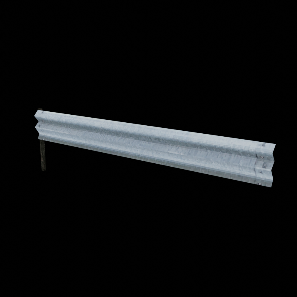PS1 Style Road Barriers by Retroarchy