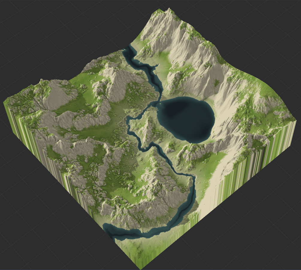 Worldmachine - Valley in 2h30 by ThCatella || Tatassticot