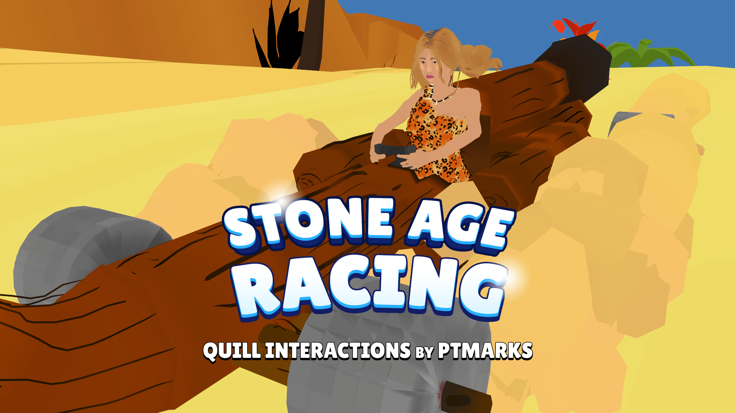 Quill Interactions: Stone Age Racing by ptmarks