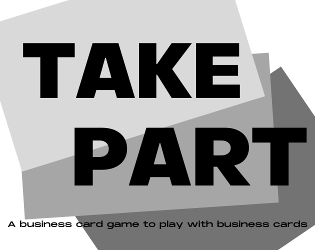 TAKE PART by ehronlime