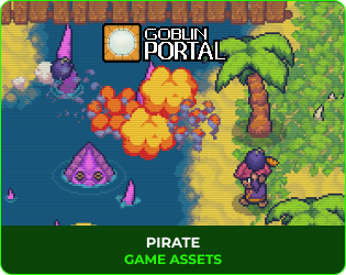 Top-down Pirate by Goblin Portal