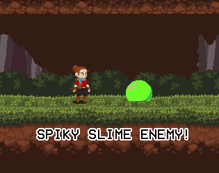 Spiky Slime Sprites - Spiky Slime Enemy! by SalgueiroAzul