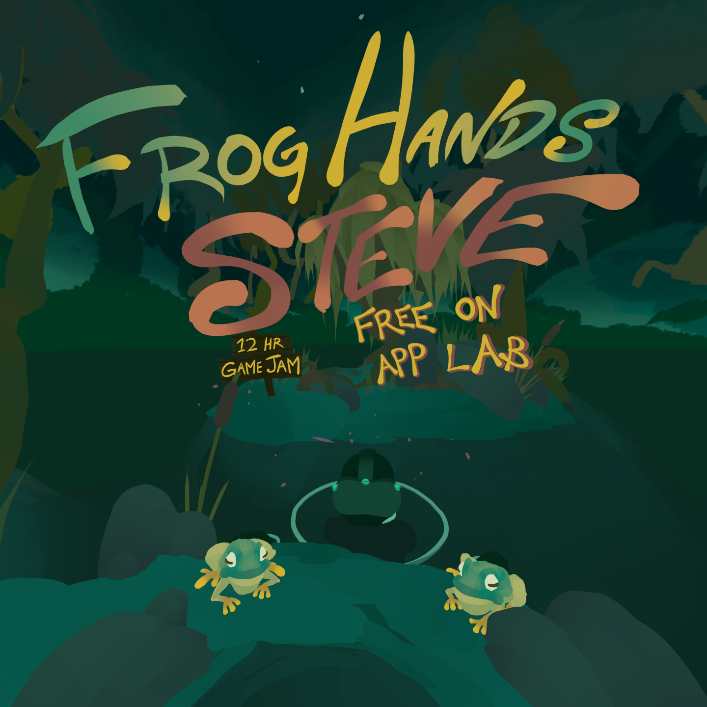 Frog Hands Steve by PeanutButton Labs