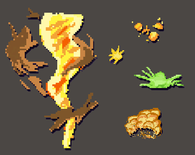 Pixel effects pack by RedoneGamesStudio