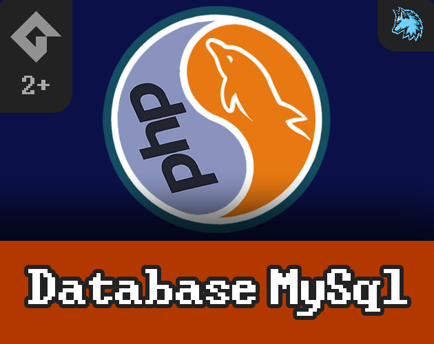 Database MySql For Game Maker Studio 2 By GhostWolf