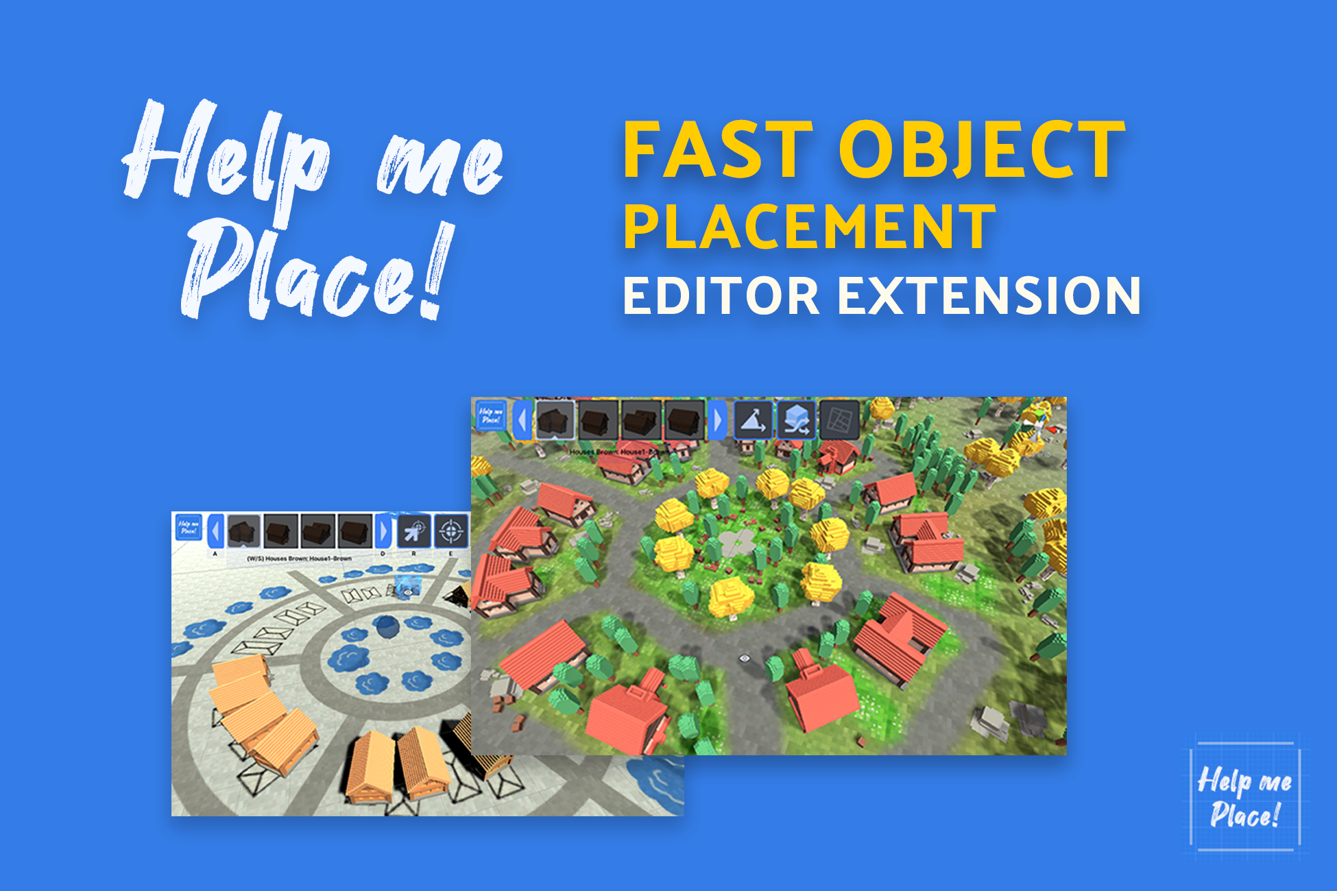 Help me Place! Unity3d Prefab Placement asset by IrishJohnGames
