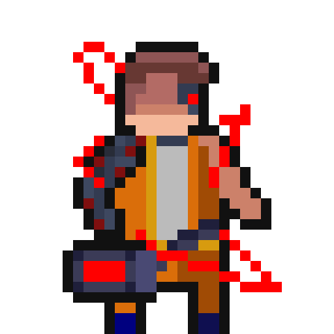 Sci-fi Lab Cyborg Platformer - Pixel Art by FoozleCC