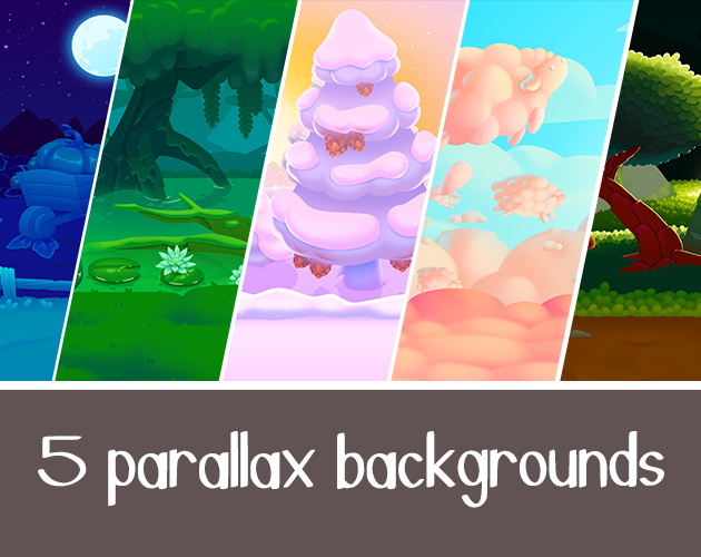 Parallax 2D Background Pack by Persefida
