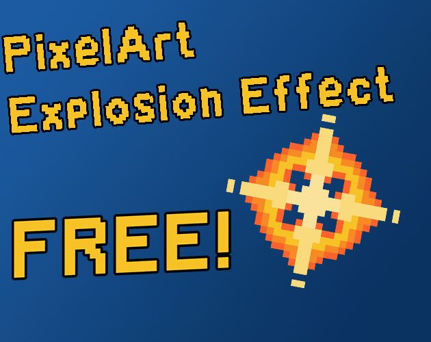 ExplosionEffect - PixelArt by DibbelGames
