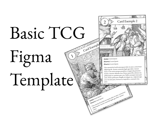 Basic TCG Figma Template by M.A. GUAX